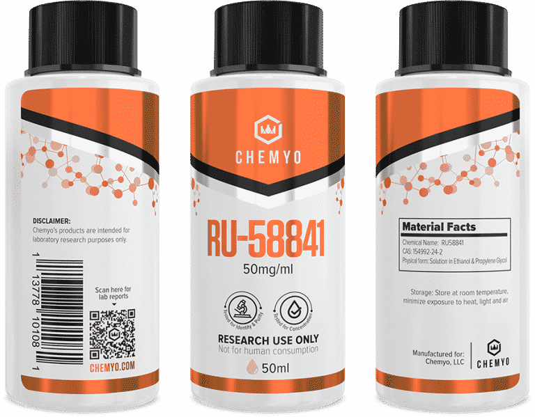 RU58841 | Buy RU-58841 50mg/ml – 50ml Solution | Chemyo