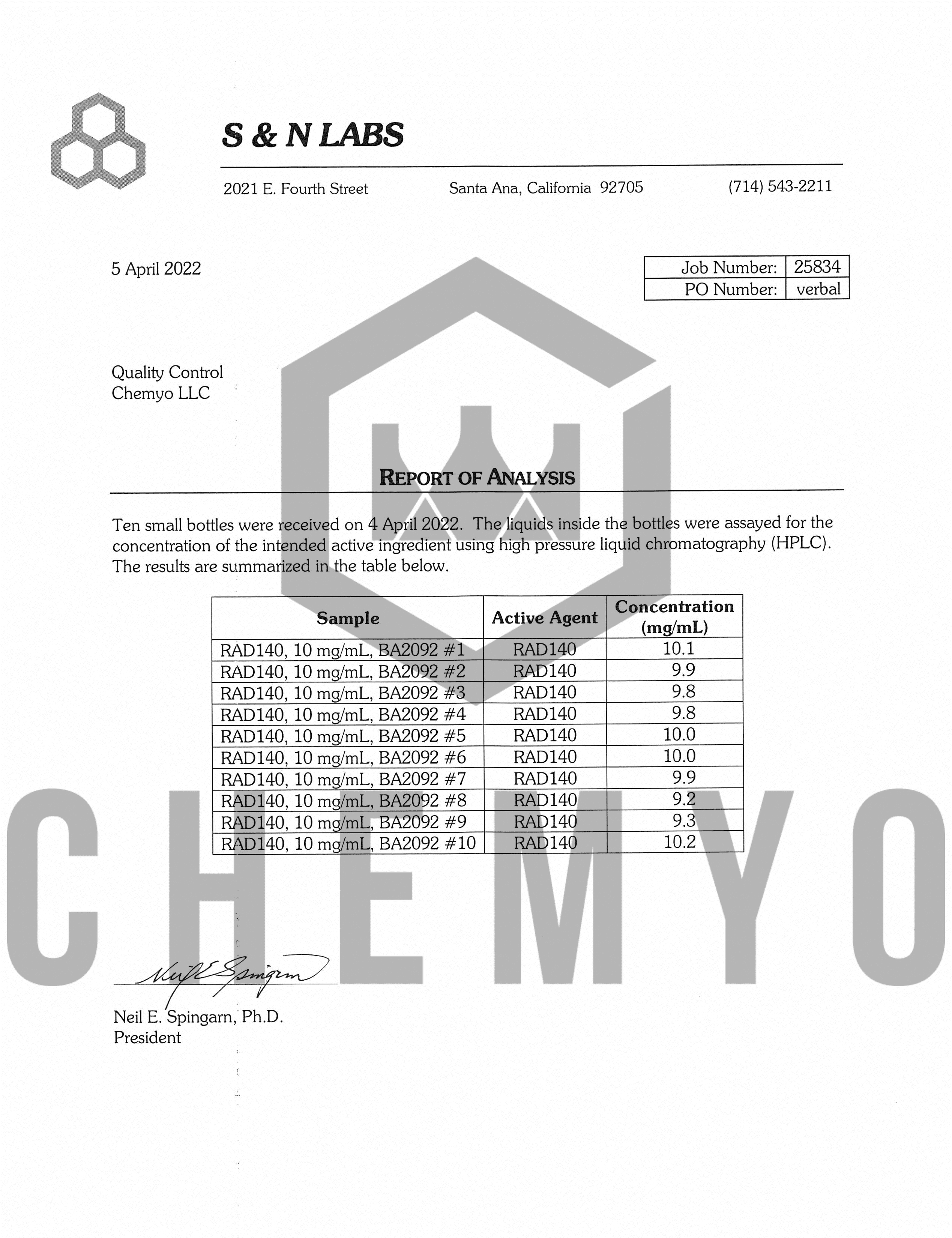 RAD140 | Buy Testolone RAD-140 10mg/ml 50ml SARM Solution