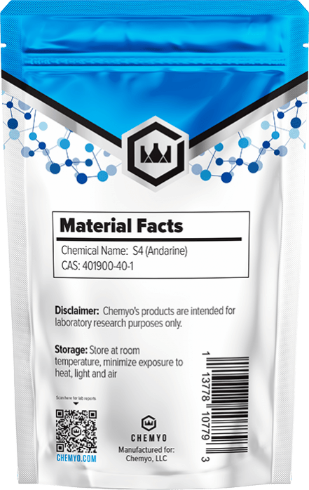 Andarine S4 | Buy Andarine S4 Powder - 1g | Chemyo